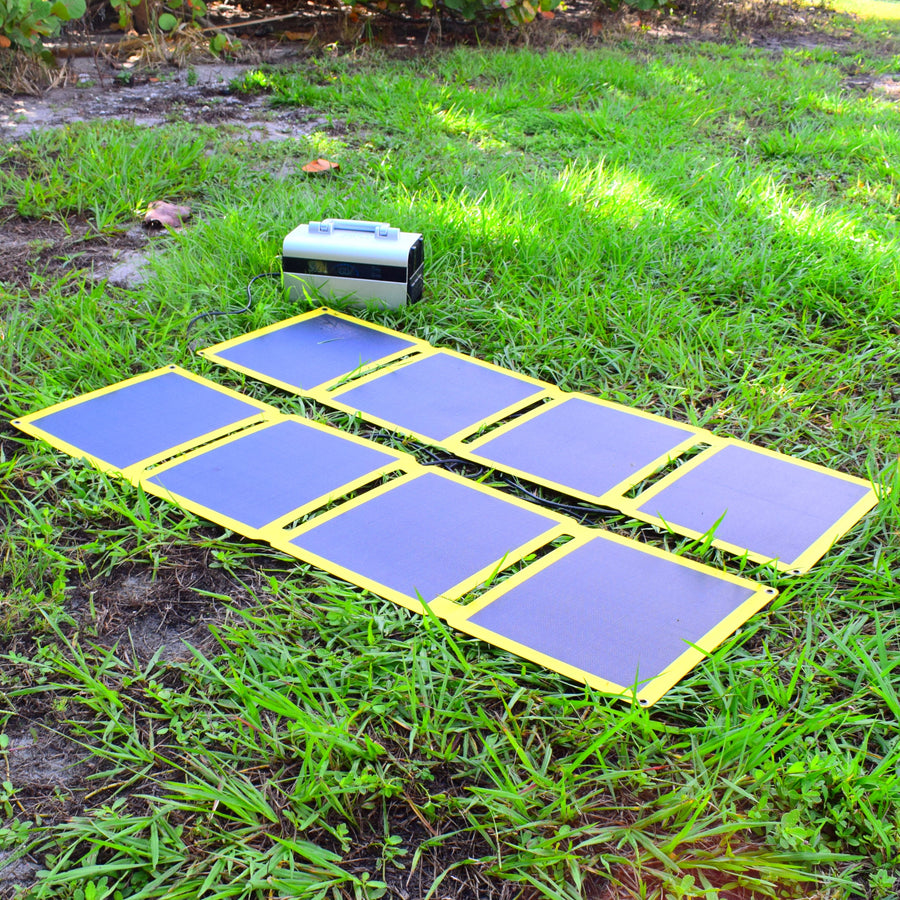 SunJack 120 Watt Solar Kit - Includes Two 60 Watt Foldable Solar Panel